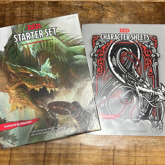 Dungeons & Dragons | Games | Dd Starter Set With Character Sheet Folder ...